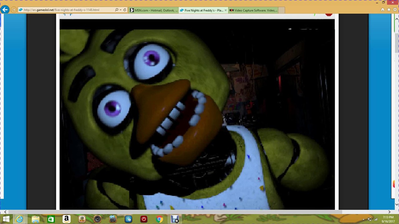 FNAF scared - YouTube