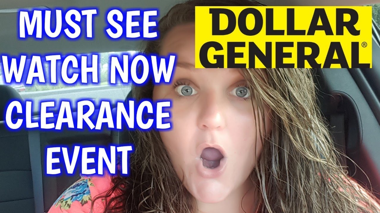 Dollar General MUST WATCH CLEARANCE - YouTube