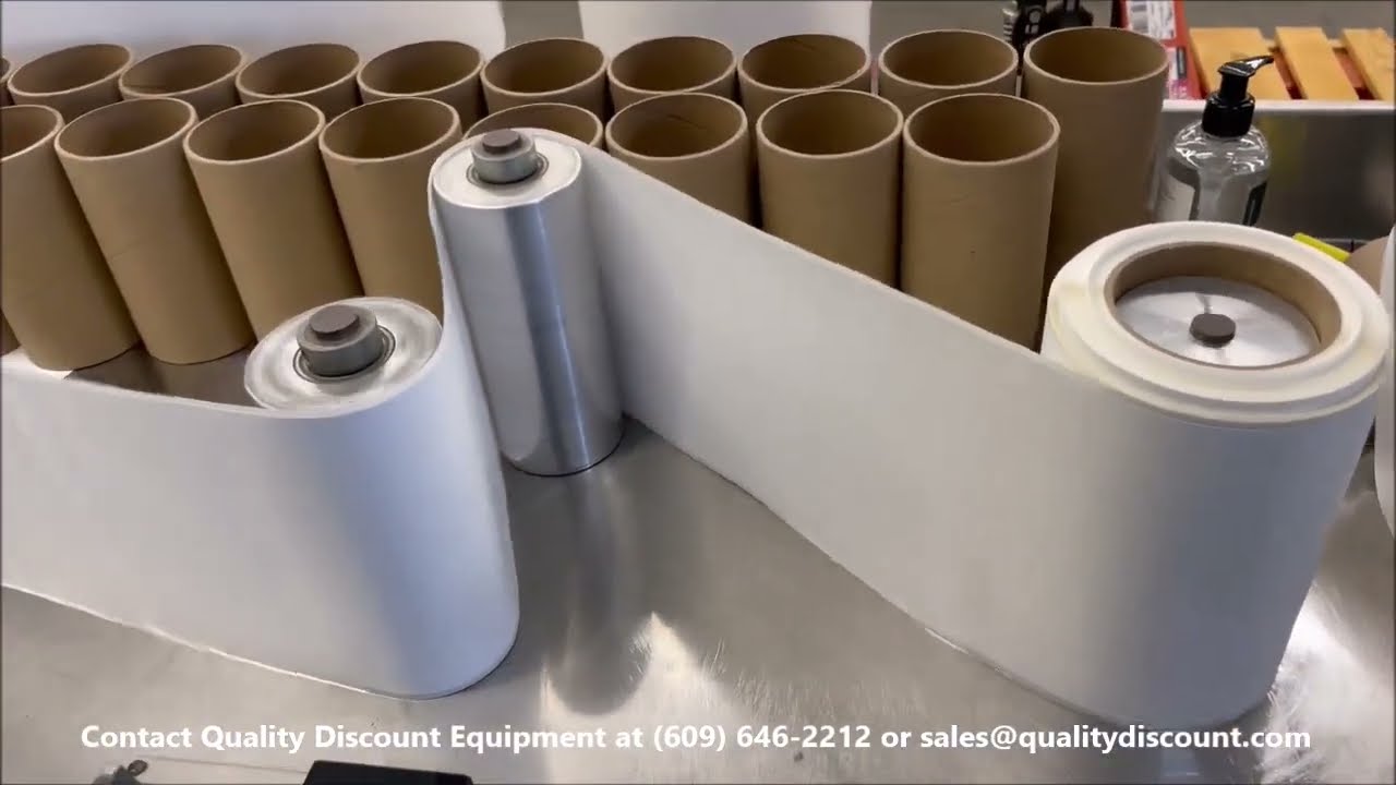 76-003 - Web Techniques WT-15FS 7" Table-Top Rewinder - YouTube