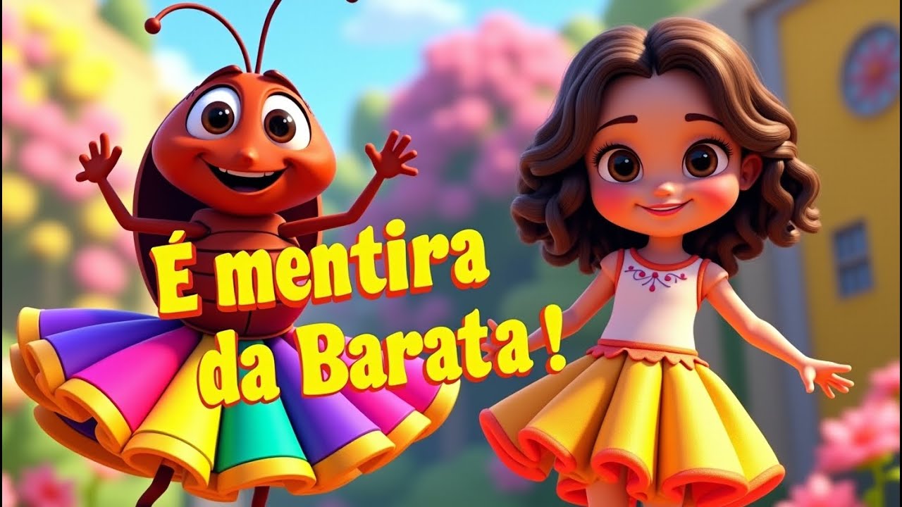 🦗🎶 A Barata e as 7 Saias de Filó com a Luna – Música Divertida para ...