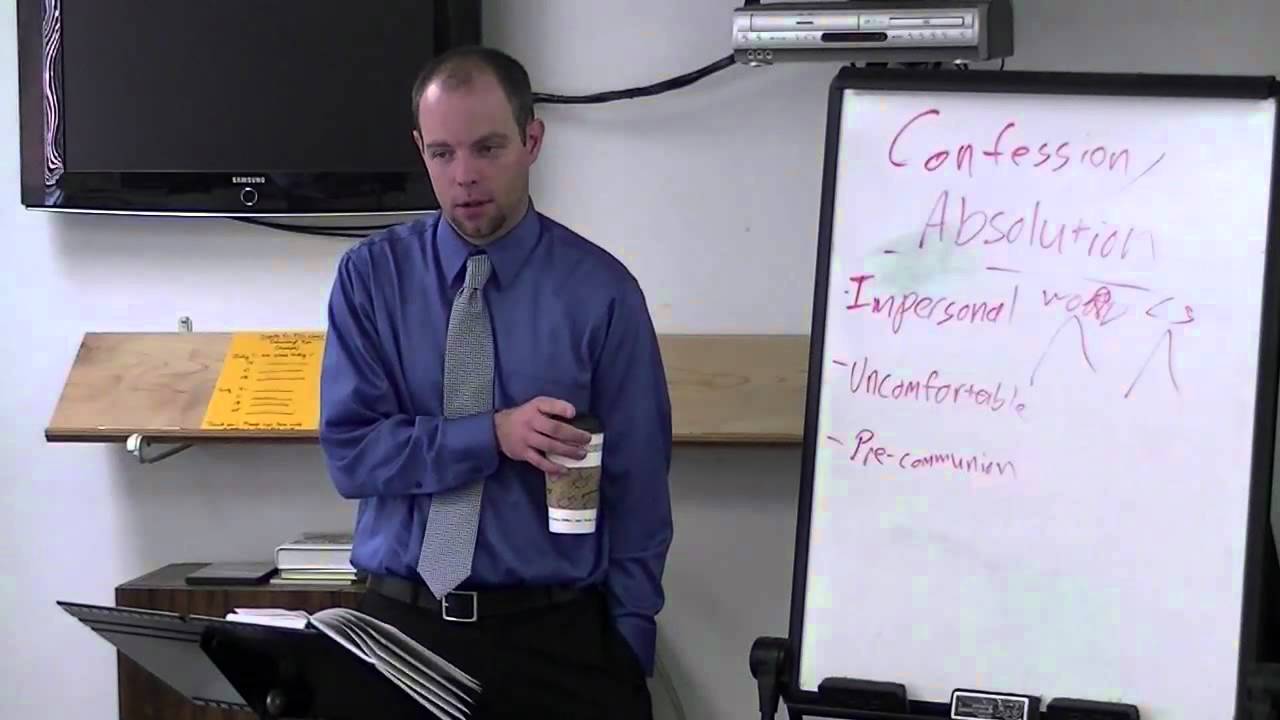 Confession & Absolution ~ Intro (1 of 3) - YouTube