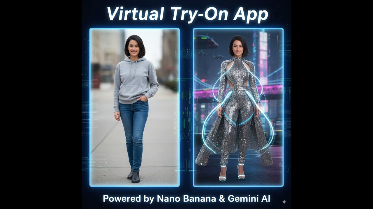 Virtual Try-On App Demo | Powered by Nano Banana 🍌|@Google ...