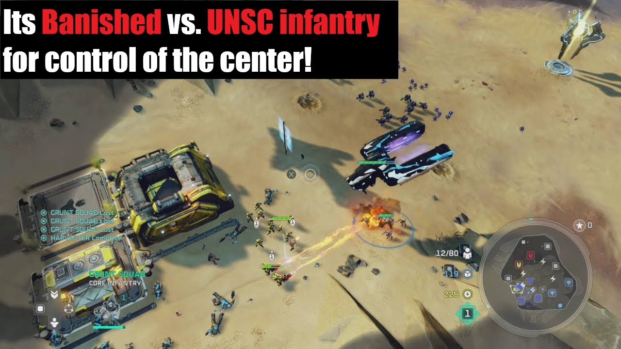 The UNSC are inferior to the Banished infantry - YouTube