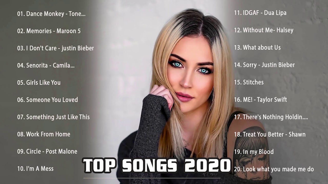 Pop Hits 2020 💚 Top 40 Popular Songs 2020 💚 Best English Music ...