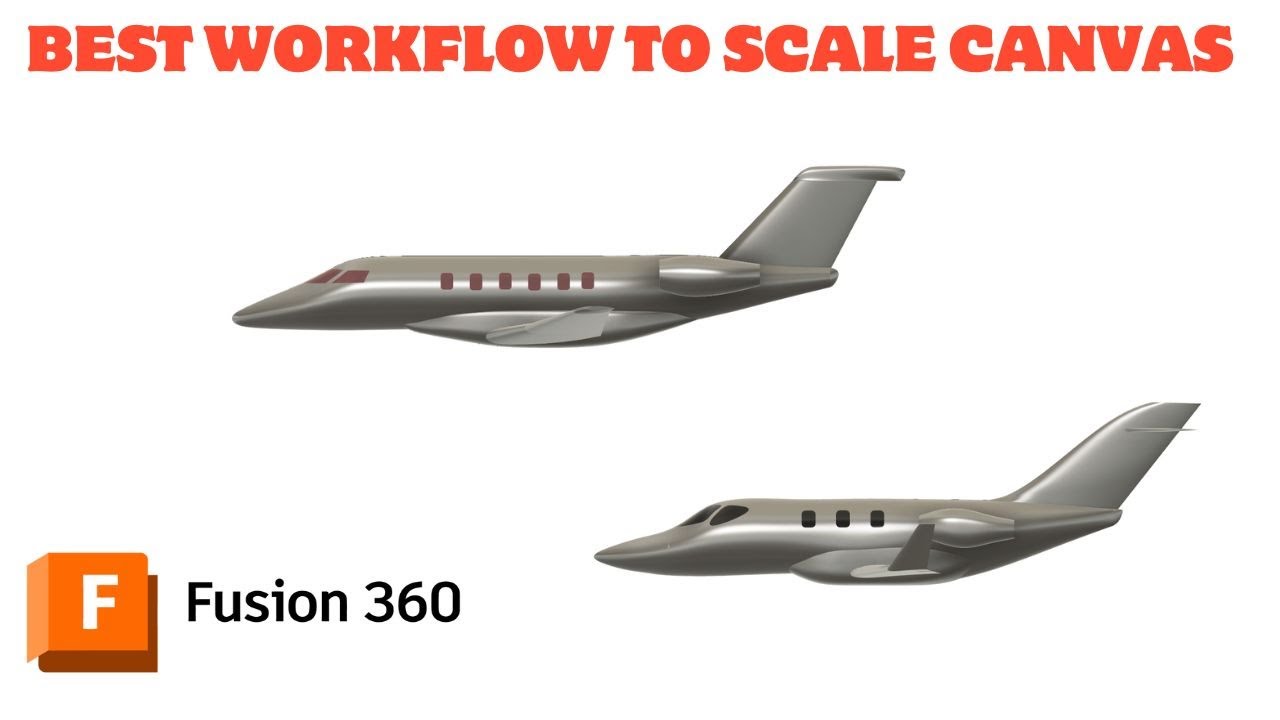 Best workflow to scale your models in Fusion 360. Very accurate. - YouTube