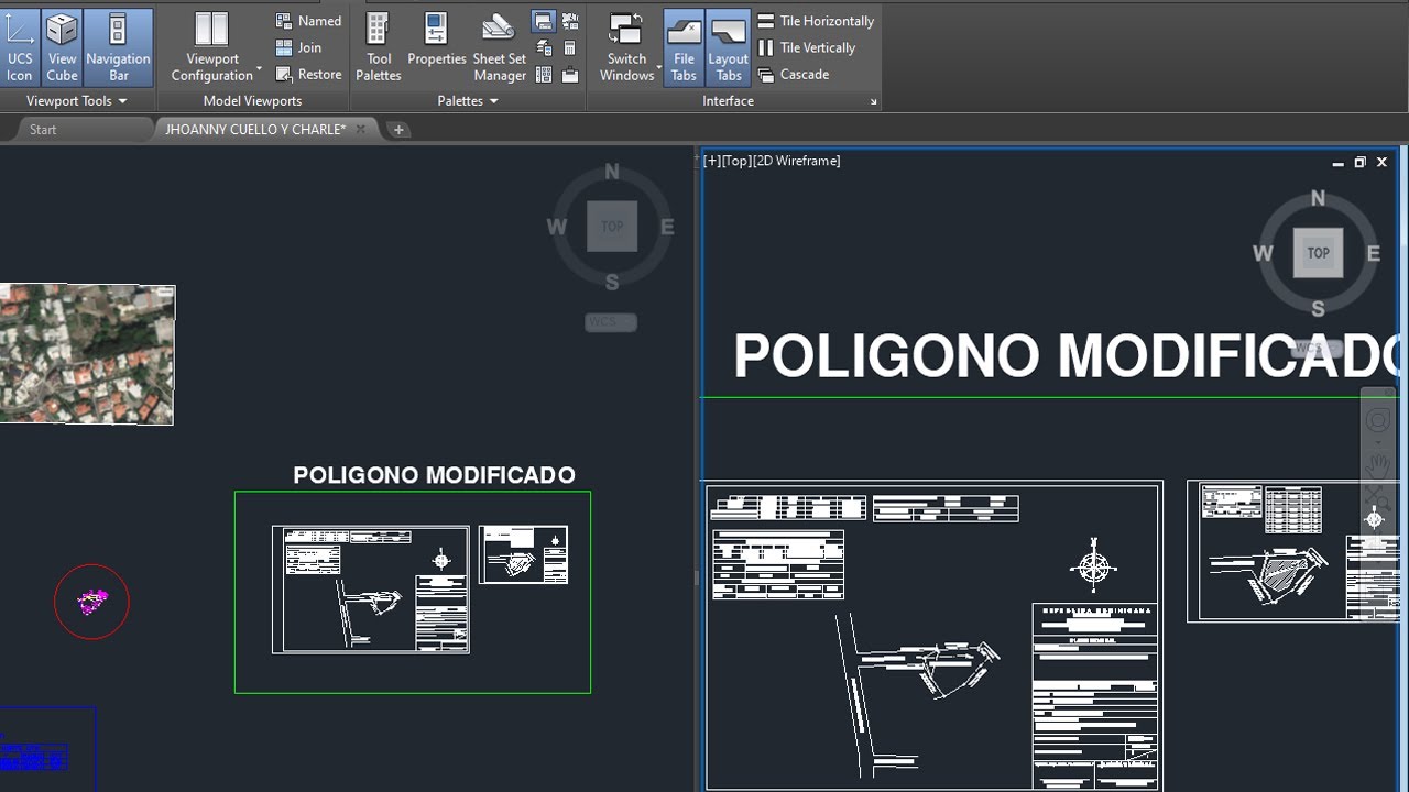 Como dividir la pantalla en AutoCAD y sus Beneficios. - YouTube