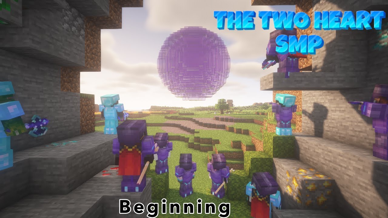 The Two Heart SMP Part 1: The Grind is on - YouTube