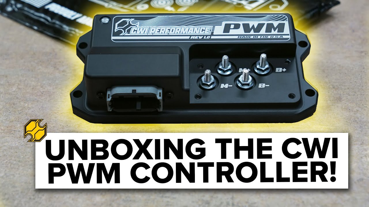 Let's unbox our NEWEST product! Control your brushed motor via PWM ...