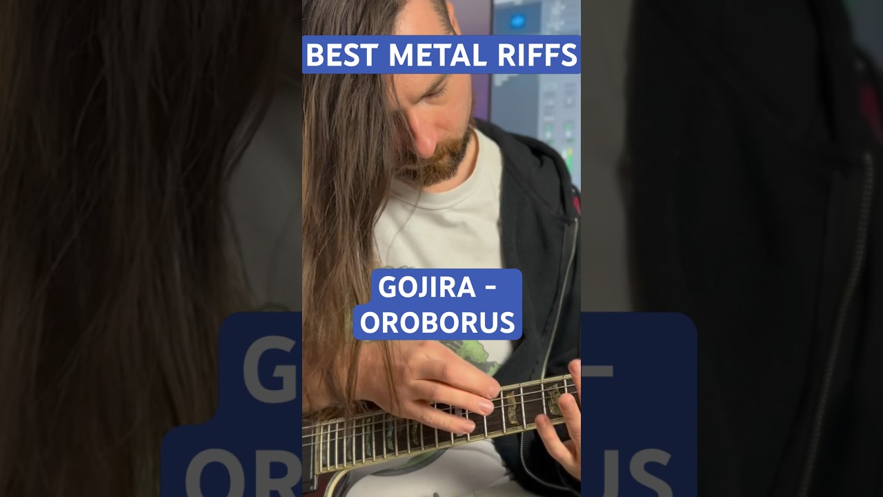 My favourite #gojira guitar tapping riff #metal #tapping #joeduplantier ...