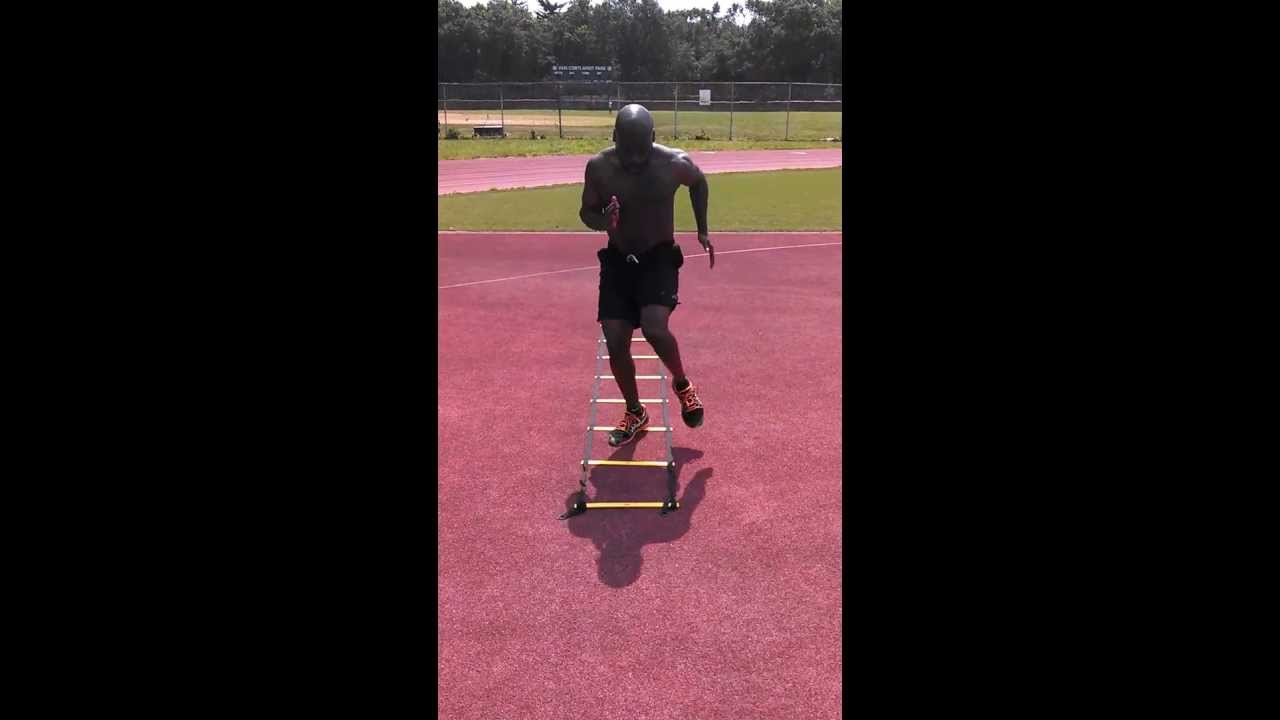 Agility Ladder Training - Two in- Two out Drill - YouTube
