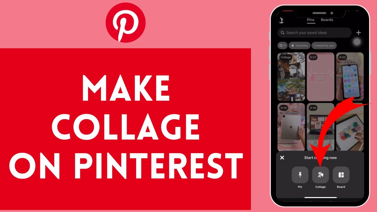 How to Make A Collage on Pinterest (2024) - YouTube