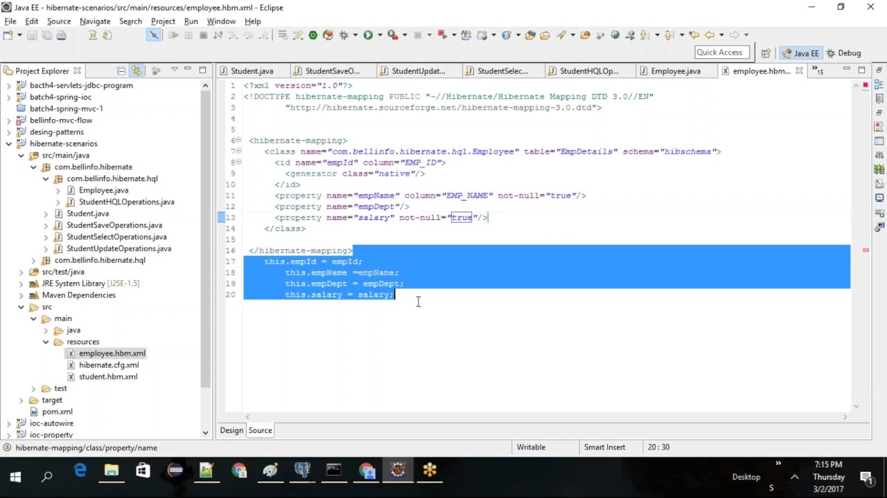 Advance Java Hibernate Hql And Criteriaquery Session 35 Youtube