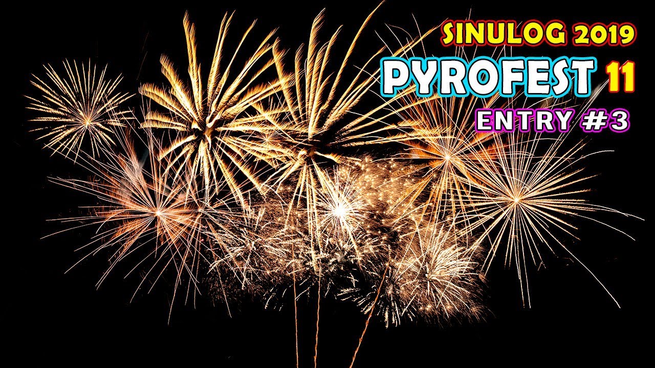 [4K] SINULOG 2019 PYROFEST 11 (Entry #3) | Sinulog FIREWORKS (SM City ...