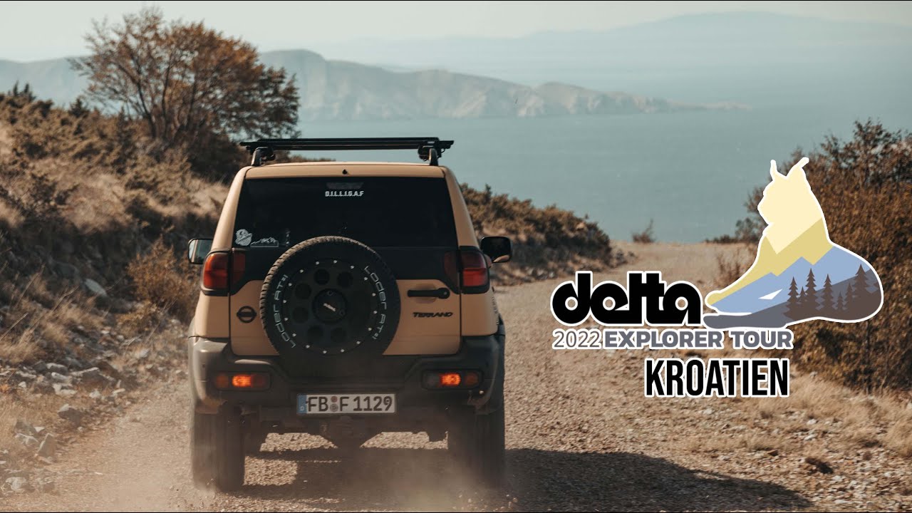 Delta 4x4 Explorer Tour 2022 - mit dem Nissan Terrano Offroad durch Kroatien 🔥 Teil 2 - YouTube