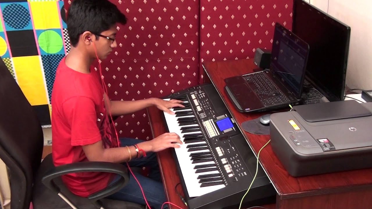 Thangamey Keyboard Cover | Naanum Rowdydhaan - YouTube