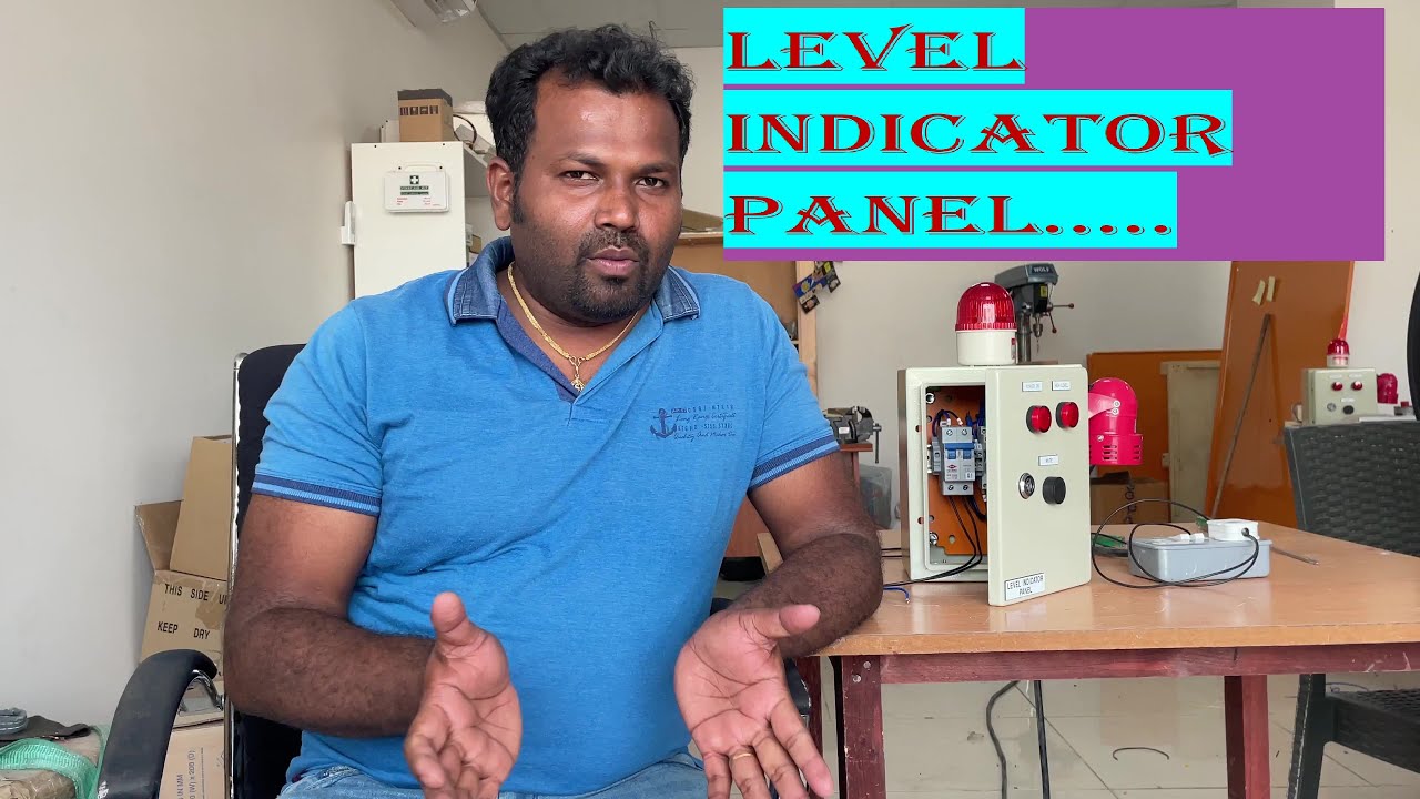 what is Level indicator alarm panel working and use...explained ...