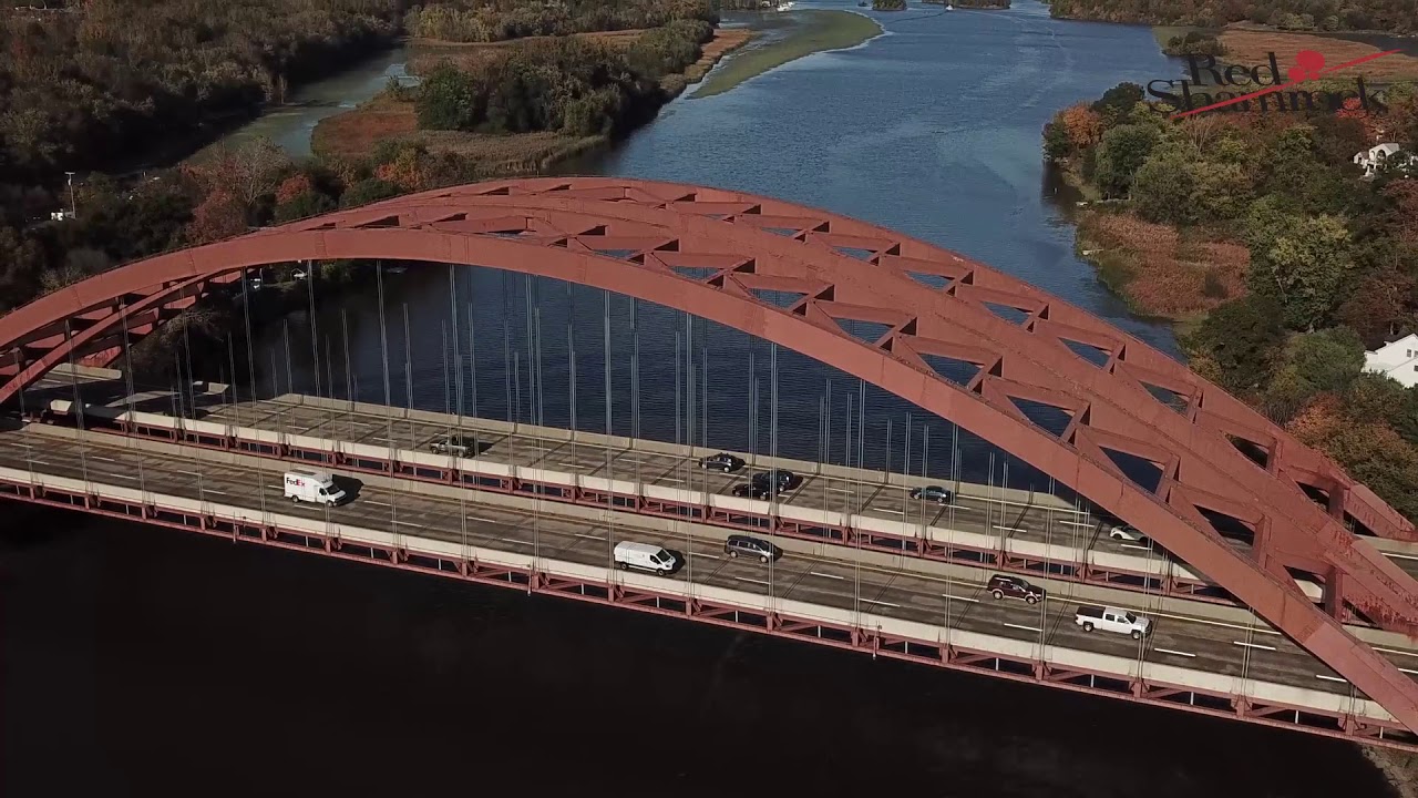 Twin Bridges in Albany NY - YouTube