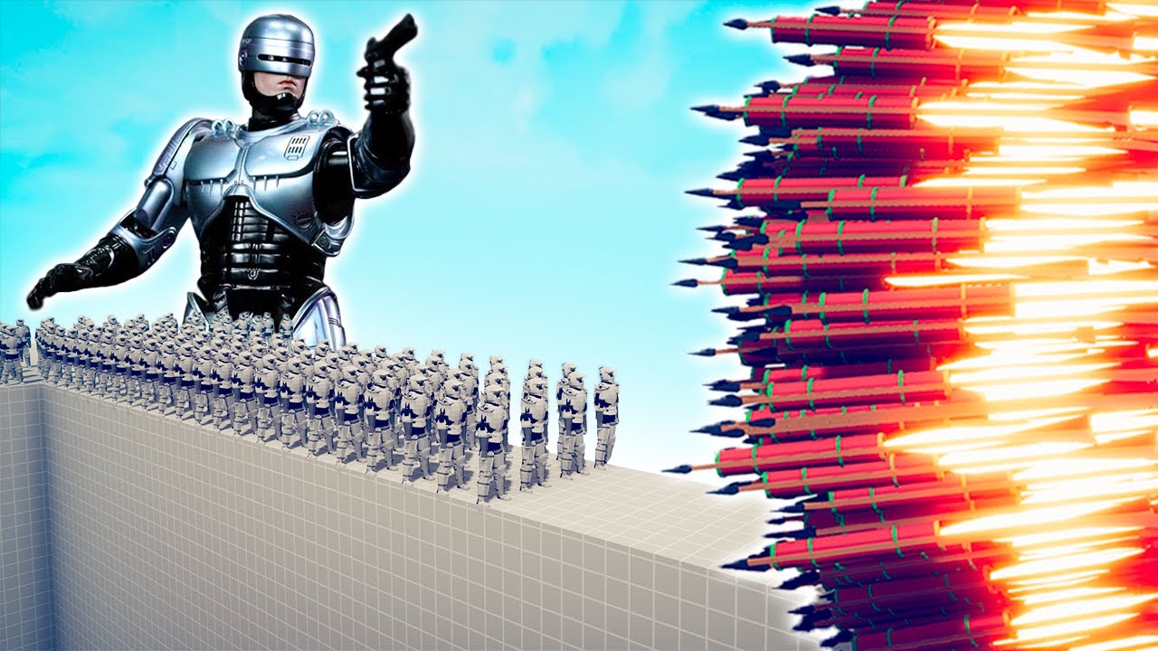 100x ROBOCOP vs EVERY GOD - TABS | Totally Accurate Battle Simulator ...