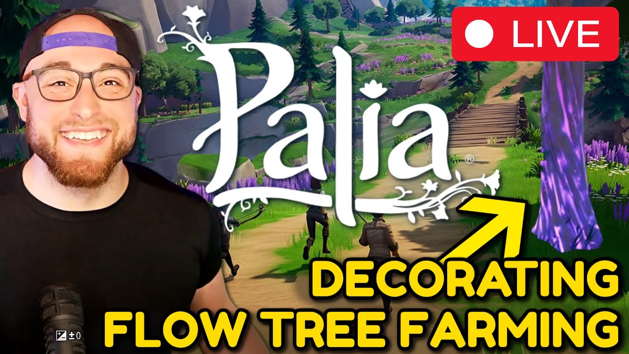 LIVE Palia Flow Wood Farming and Decorating! - YouTube