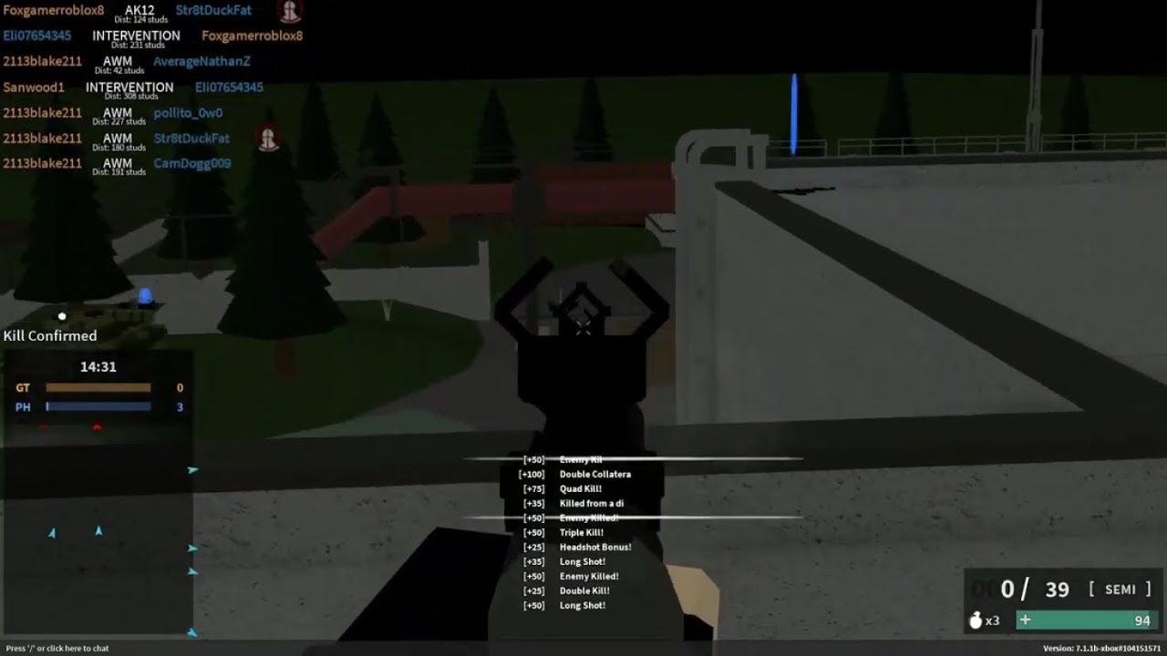4 kills first game off spawn (phantom forces) - YouTube