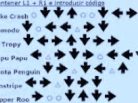 Como desbloquear personajes de crash de carreras ps1 - YouTube