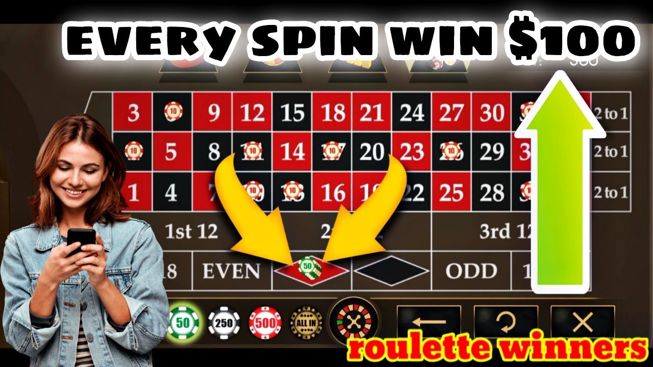 80% working every spin win $100 || roulette winning strategy ...