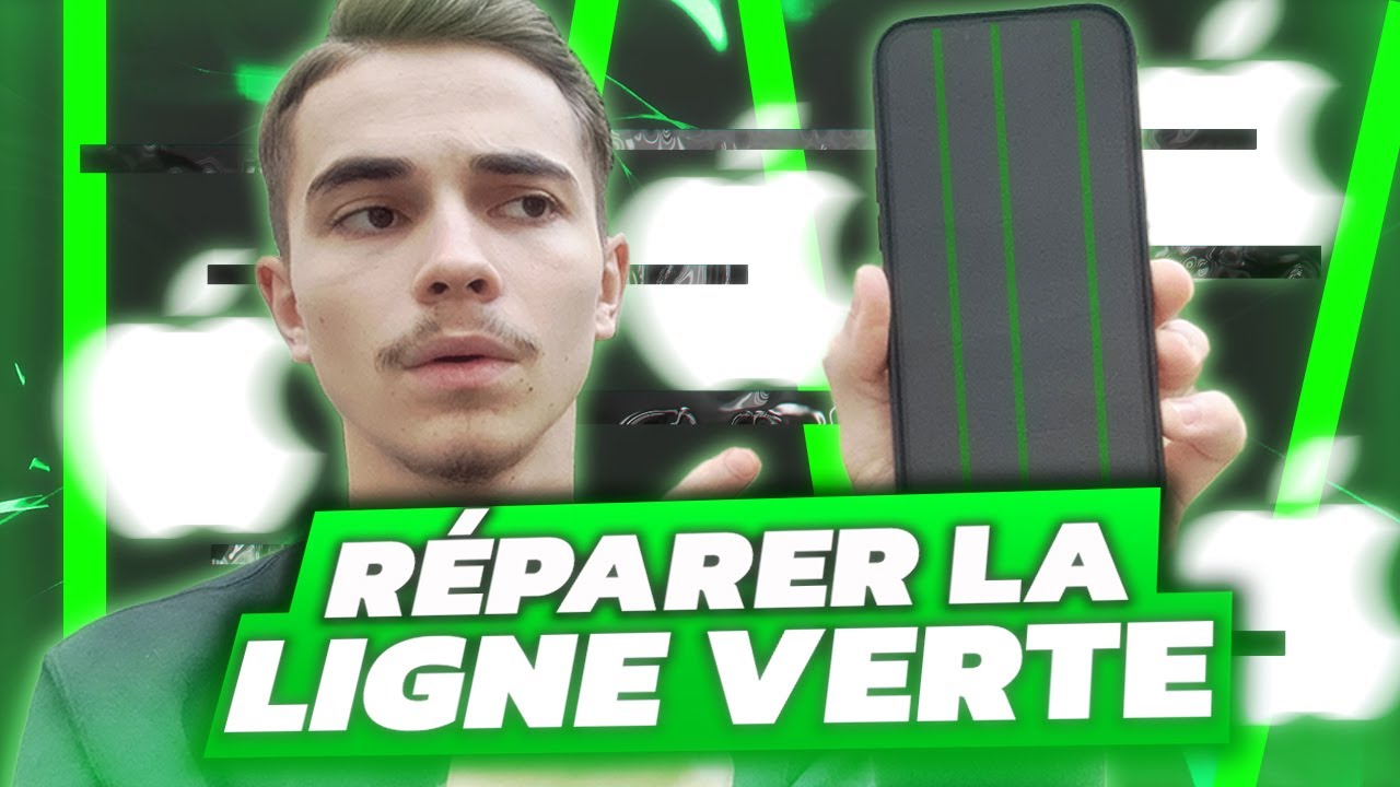 Résolu: Réparer la ligne verte sur l'écran iPhone 100% efficace - YouTube