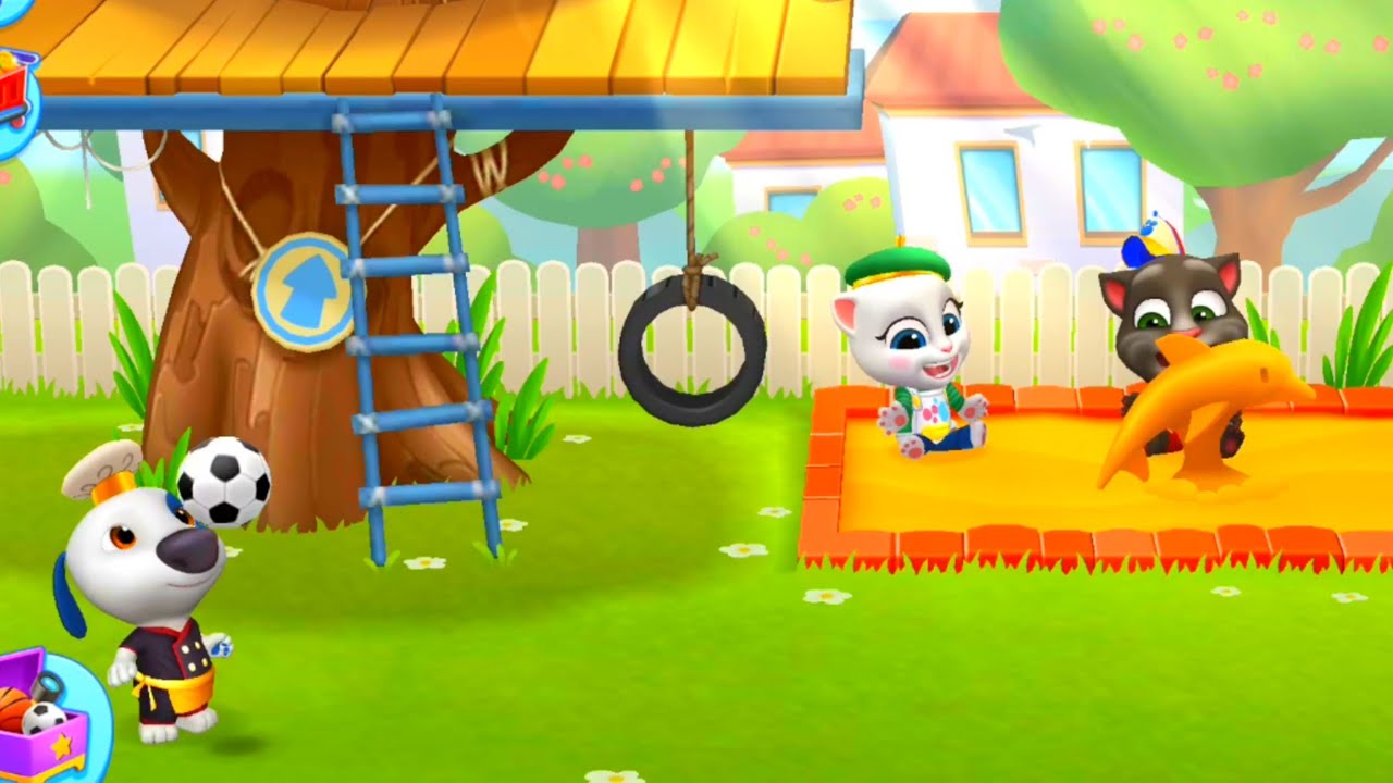 MY TALKING TOM AND FRIENDS | GAME KARTUN | MY TALKING TOM FRIENDS - YouTube