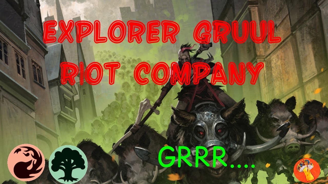M:tG Arena: Gruul Riot Company in Explorer! Solving problems with beef ...