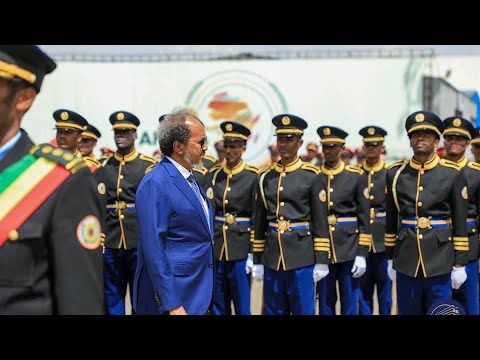 Pres.Hassan Sheikh narrating the ordeal he encountered while in Addis ...