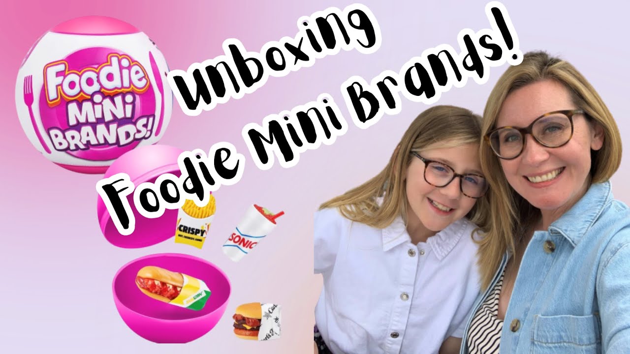 Unboxing Foodie Mini Brands! - YouTube