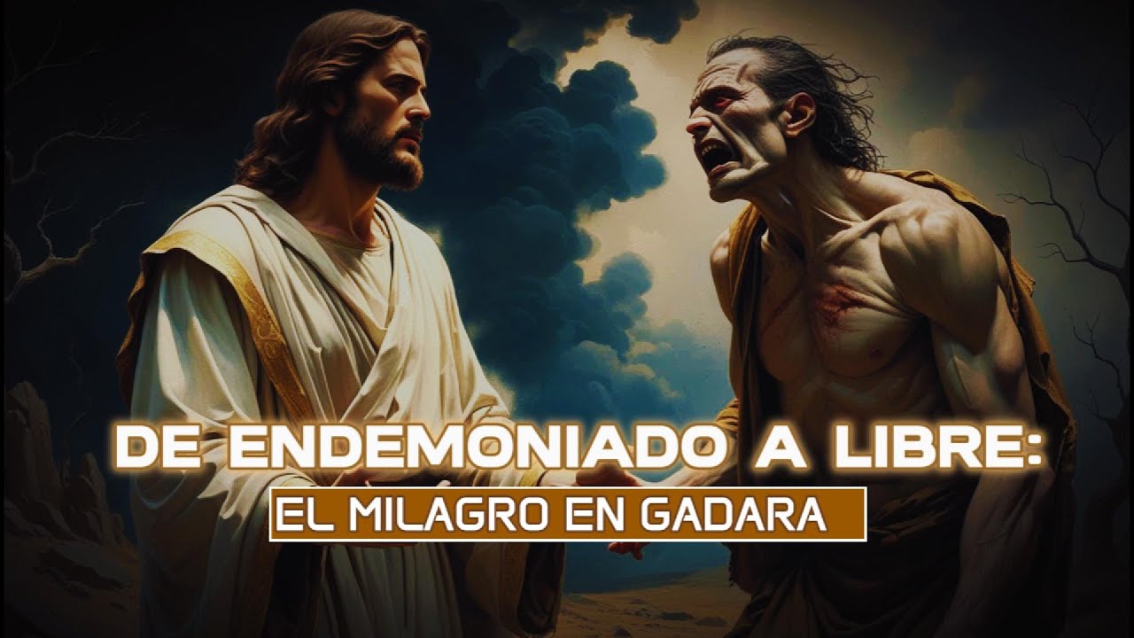 Jesús Libera al Endemoniado de Gadara | El Milagro que Cambió su Vida ...