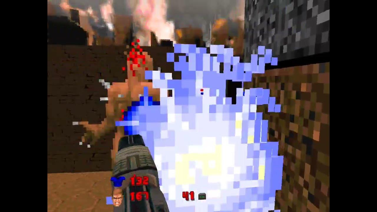 VR Doom II - Map13 Downtown - QuestZDoom - YouTube