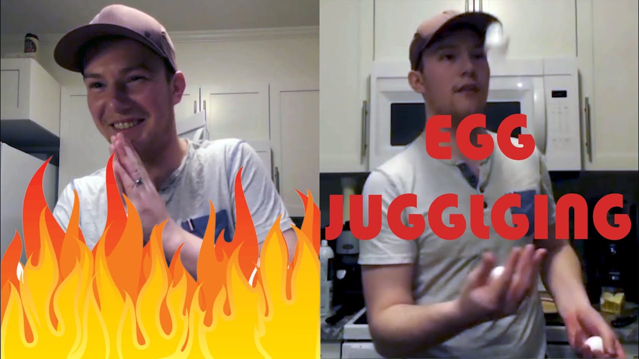 Microwave fires and Egg Juggling- Cooking Stream - YouTube