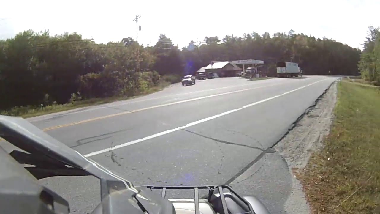 Warren NH ATV Trails - Shawnee's to the first swimming hole - YouTube