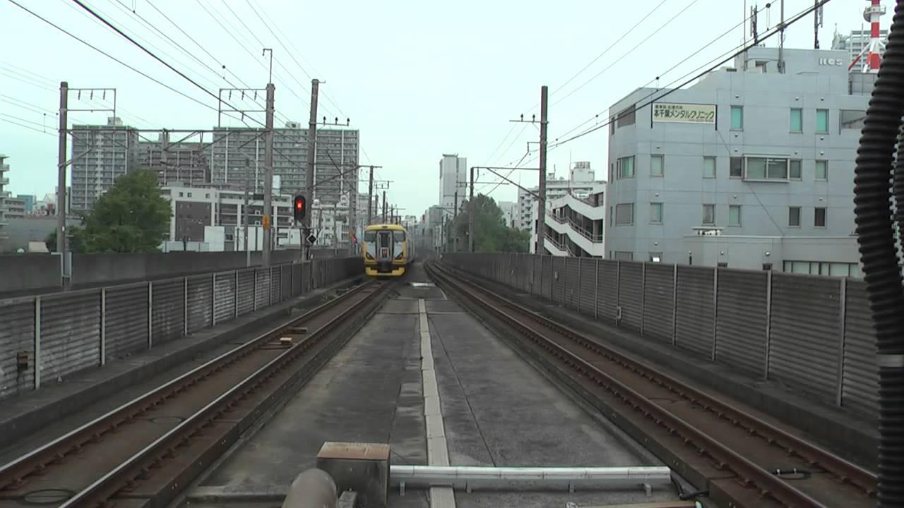 【HD】E257系500番台通過 本千葉にて - YouTube
