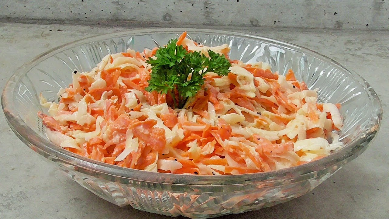 Suröwka z kalarepy i marchewki /Kasia ze slaska gotuje - YouTube