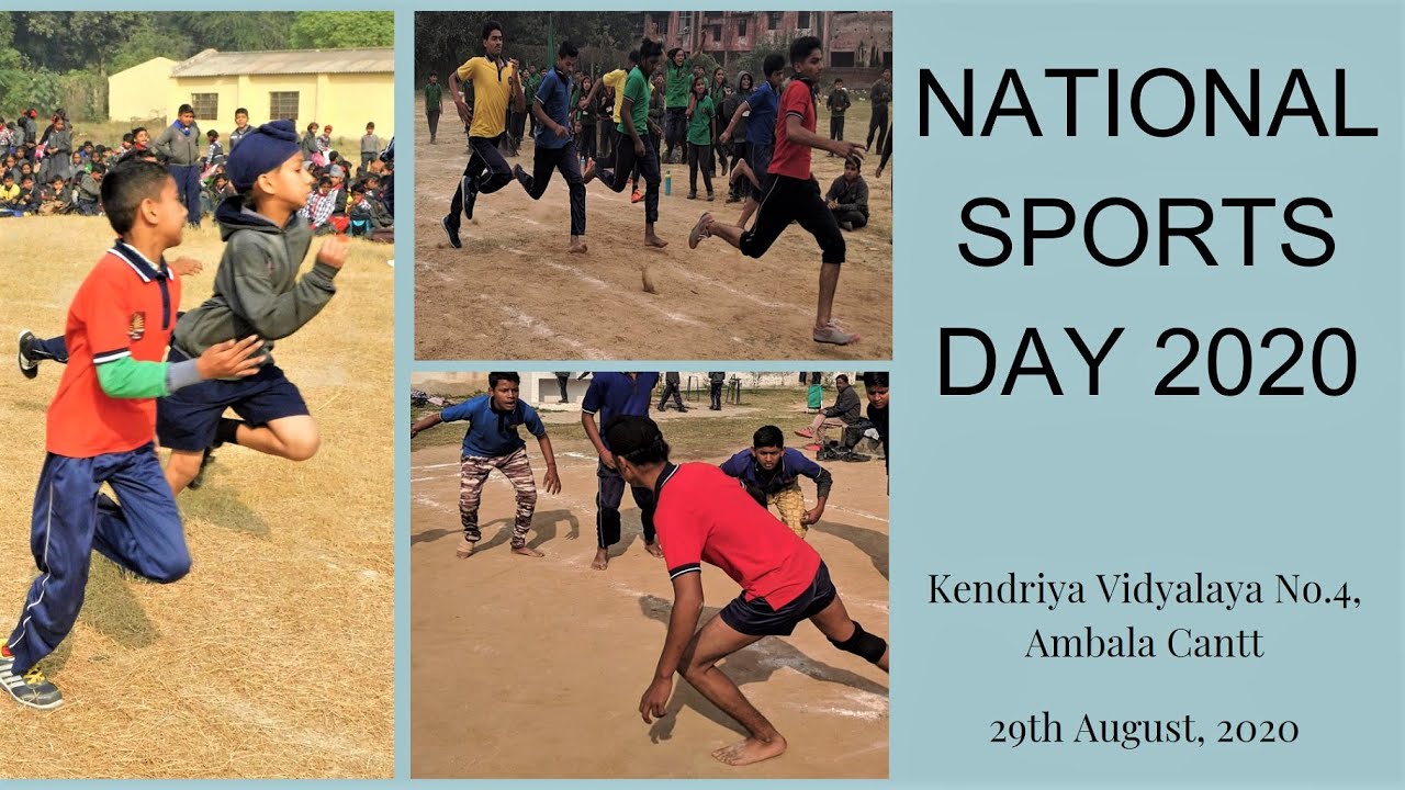 National Sports Day 2020 Webinar via Google Meet 29th Aug, 2020 - YouTube