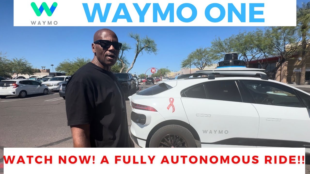 My First Driverless Taxi Ride in Waymo Autonomous Car | #waymo #Tesla # ...
