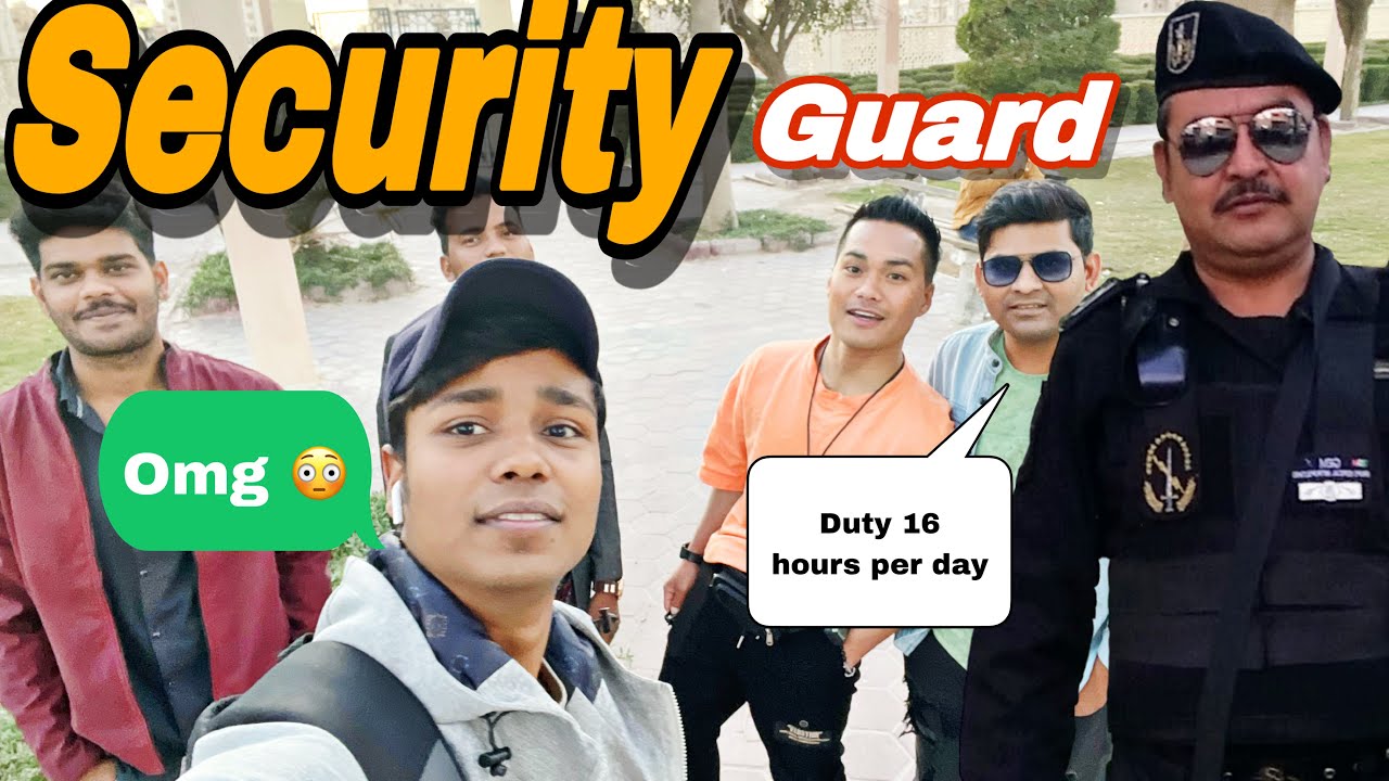 Security guard 💂‍♀️ job in Kuwait | Kuwait me security guard salary ...