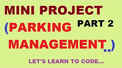 MINI PROJECT IN 'C' LANGUAGE - YouTube