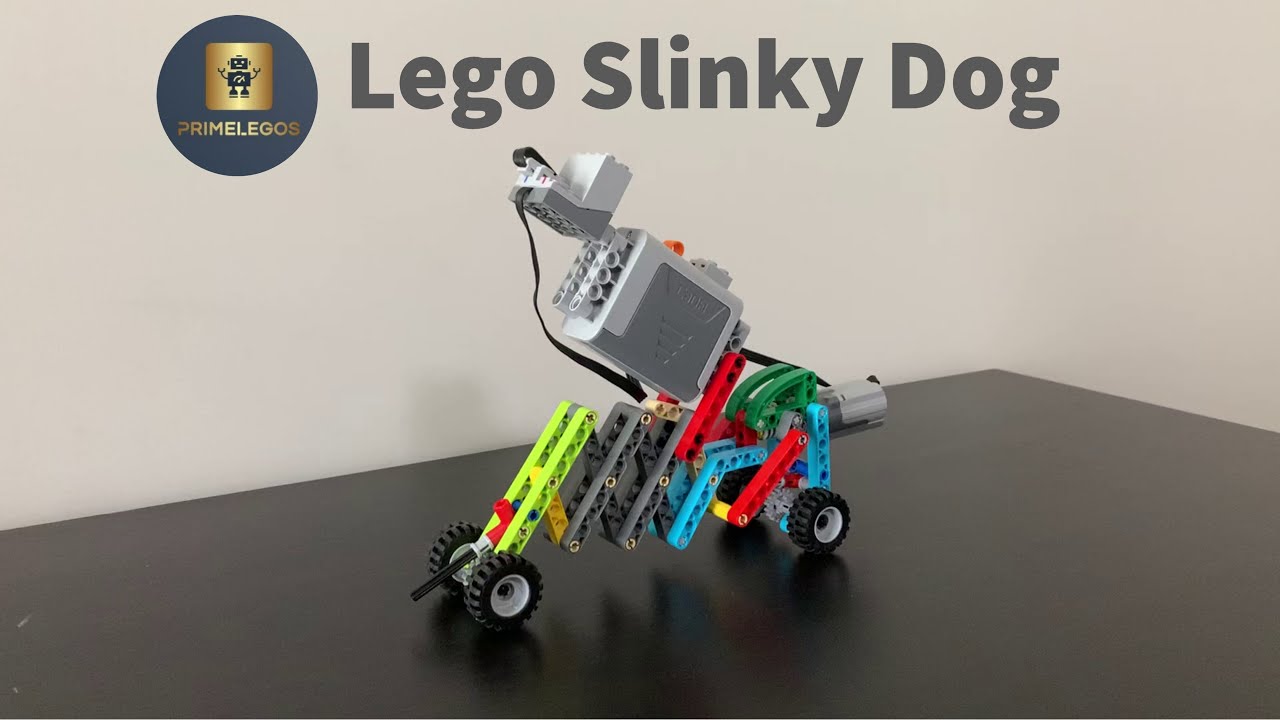 Lego Slinky Dog - PrimeLegos - YouTube