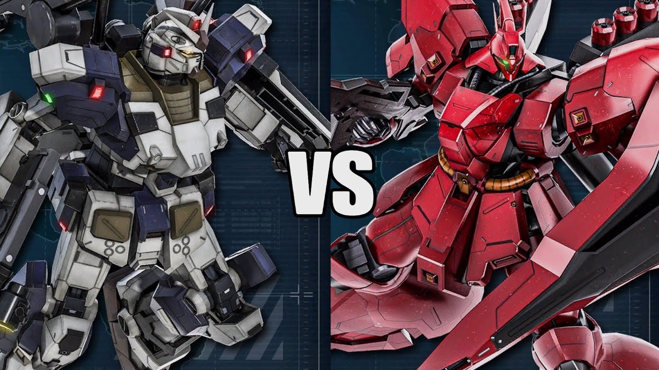FA 7th Gundam vs. Sazabi Prototype | GUNDAM BATTLE OPERATION 2 gameplay ...