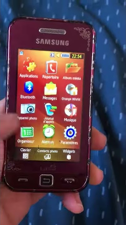 Samsung GT-S5230 messages tones - YouTube