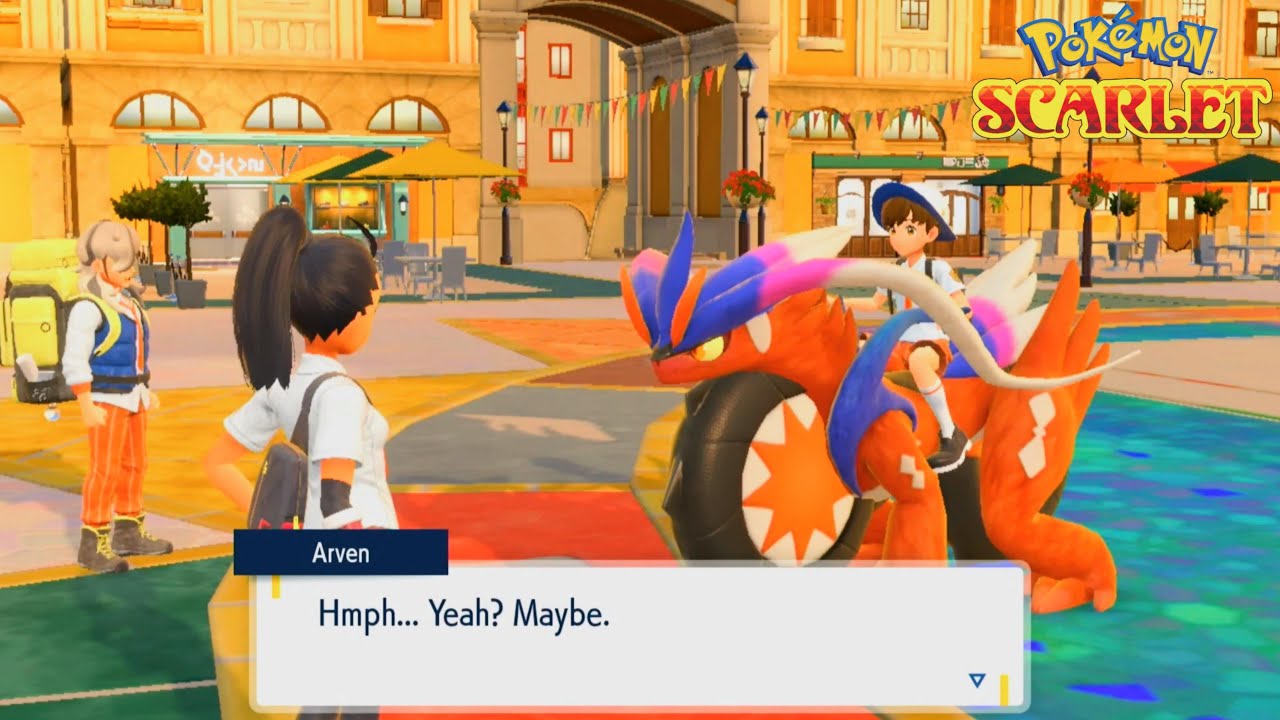 Pokémon Scarlet & Violet - Riding Koraidon & Searching of Treasure Hunt ...