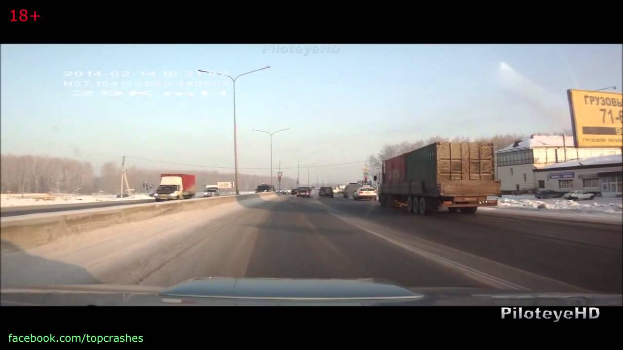 Best truck crashes, truck accident compilation 2015 Part 2 - YouTube
