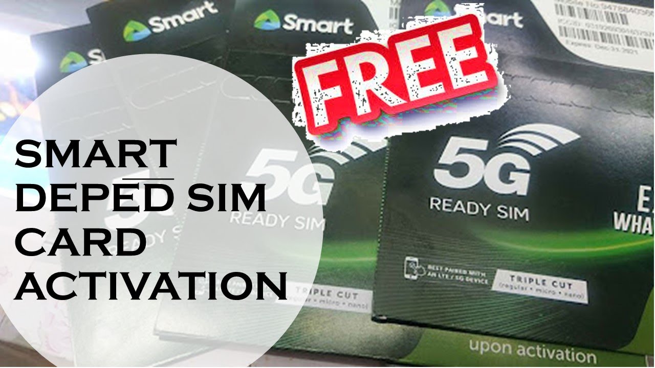 SMART DEPED SIM CARD PAANO IACTIVATE (DepEd ACTIVATION SIM CARD) - YouTube