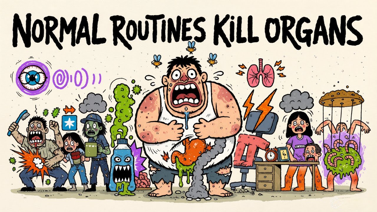These Normal Routines Are Destroying Your Organs - YouTube