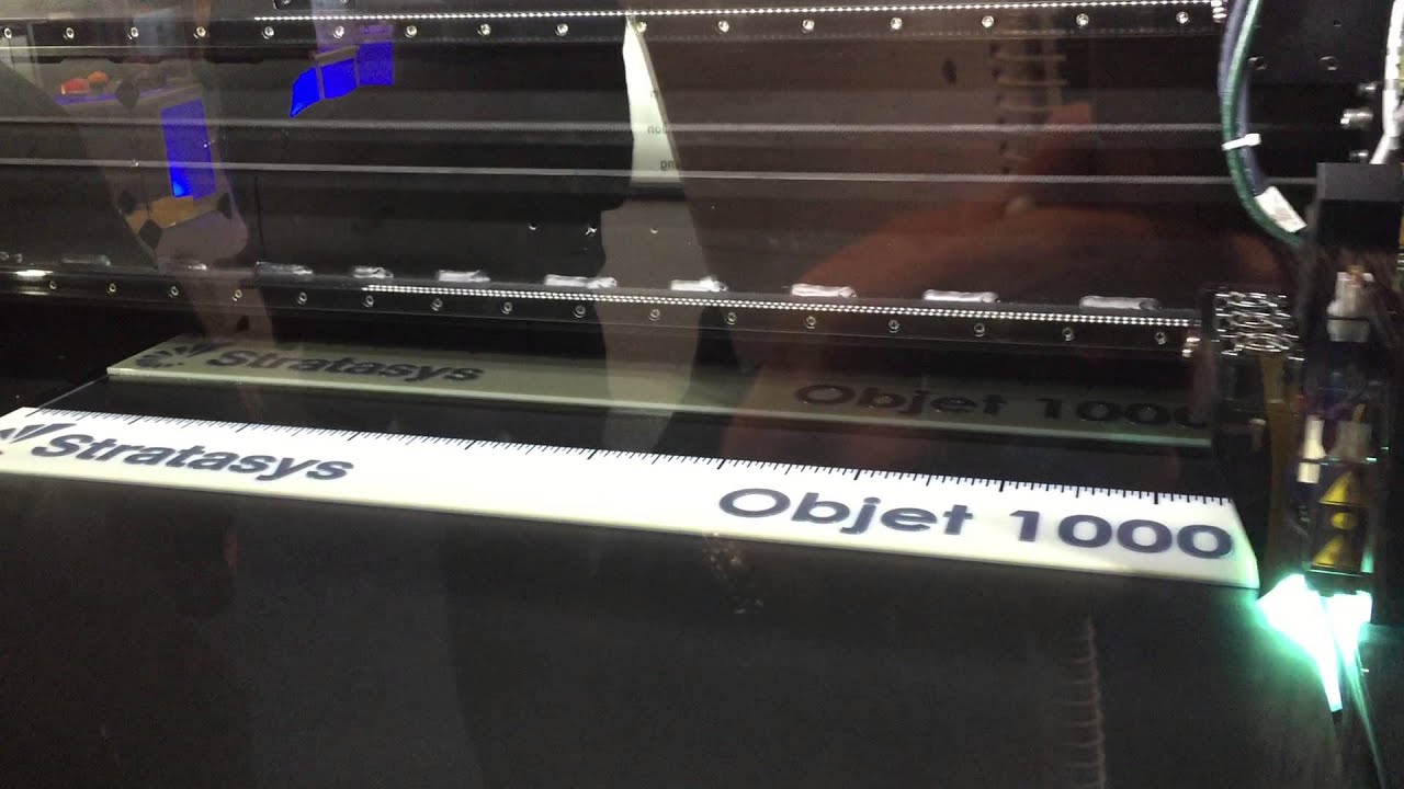 Stratasys Objet 1000 suite - YouTube