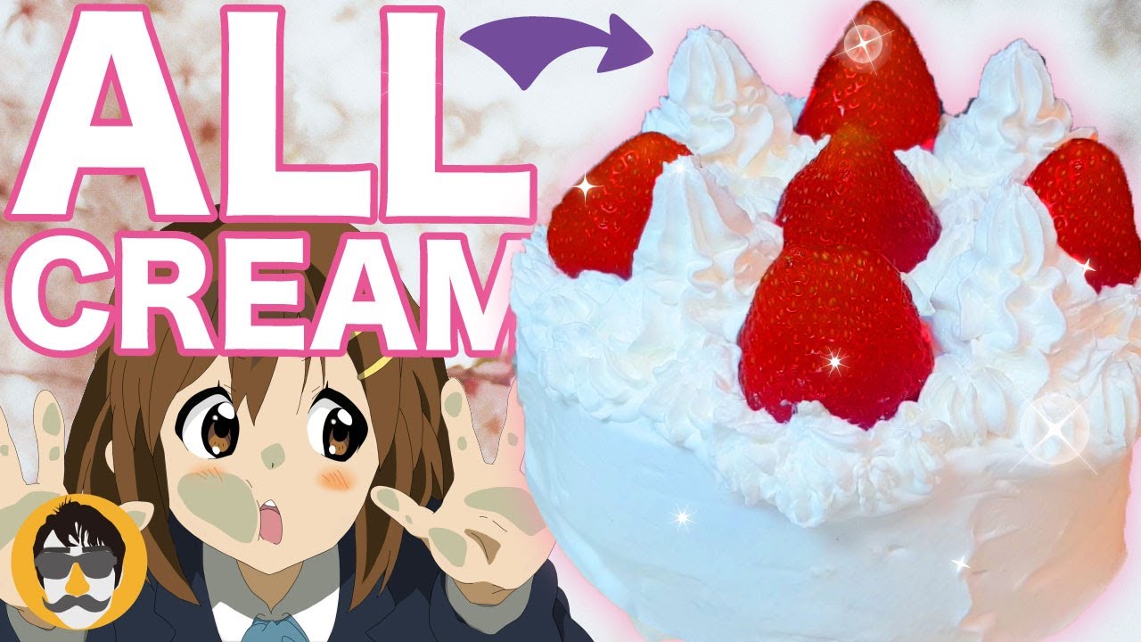 【Anime Inspired Recipe】Yui from K-ON's Strawberry Shortcake! - YouTube